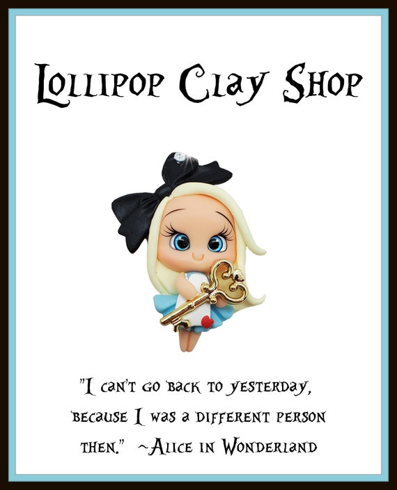 Alice Clay Doll Clays for Bows Clay Doll Clay Dolls Bow | Etsy