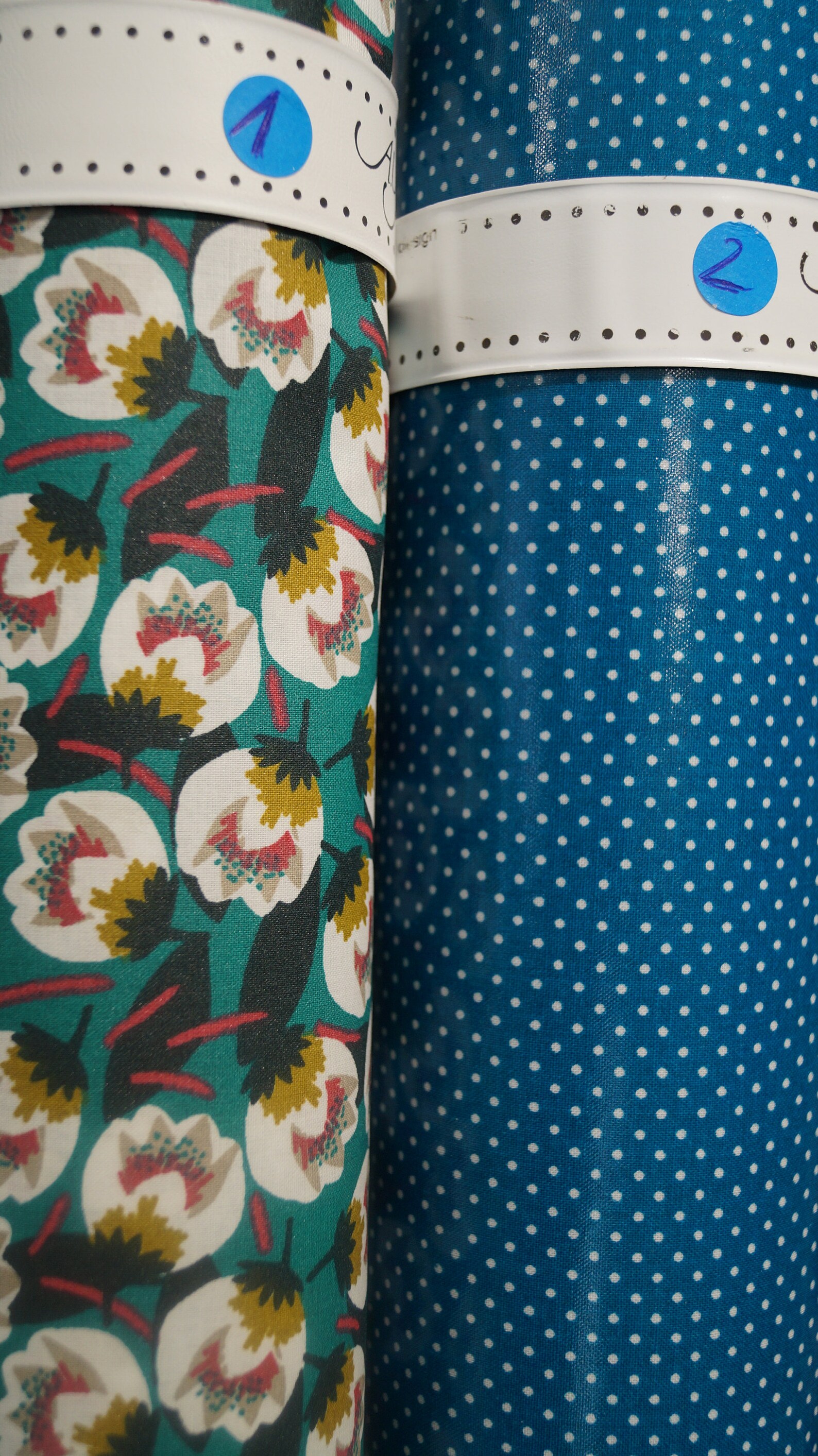 SUPER BEAUTIFUL NEW OILCLOTH Coated Cotton | Etsy