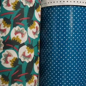 SUPER BEAUTIFUL NEW OILCLOTH Coated Cotton | Etsy