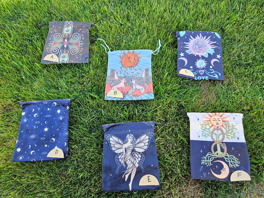 Tarot Card Bags - Etsy