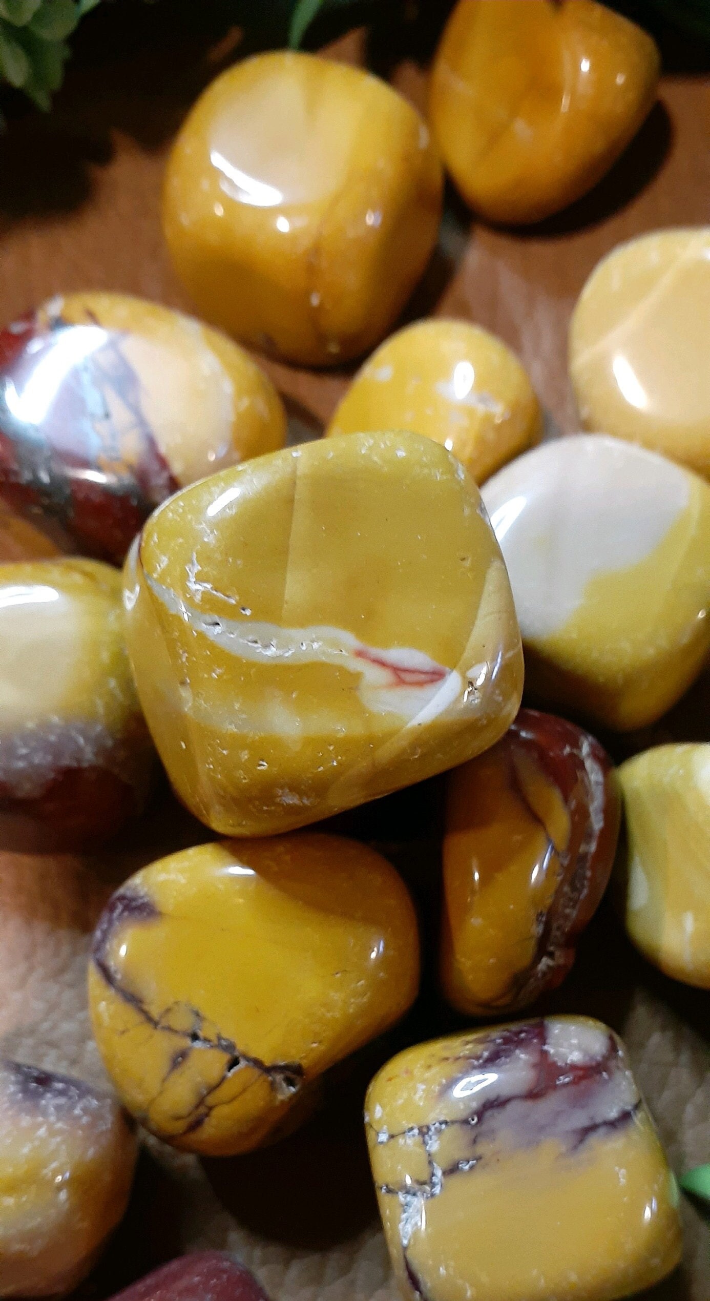 Tumbled Mookaite - Etsy