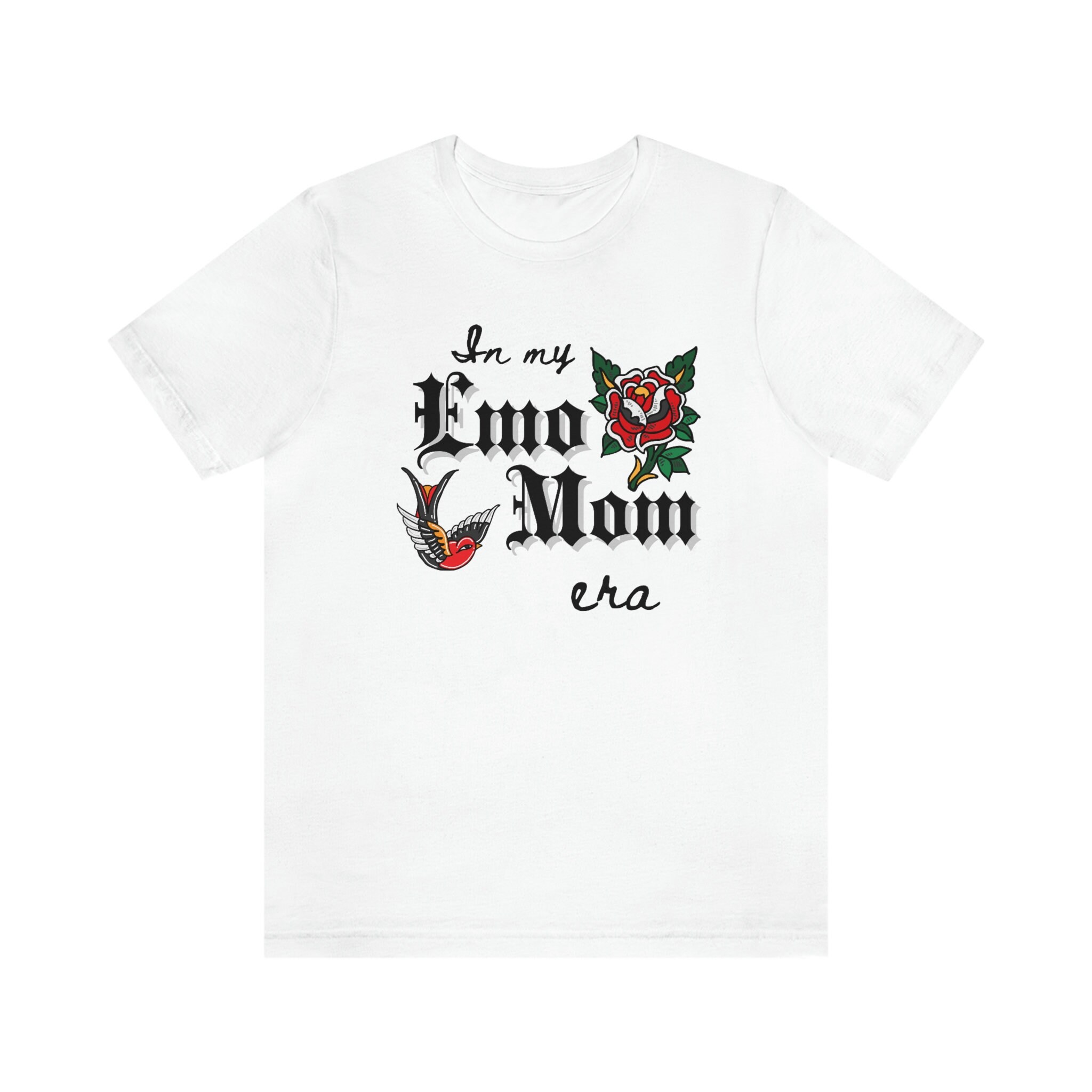 Camiseta de manga corta de mamá emo, regalo del día de la madre de mamá ...