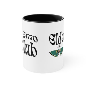 Elder Emo Club Mug, Elder Emo Club Cup, Gift for Emo, Emo Mug, Elder ...