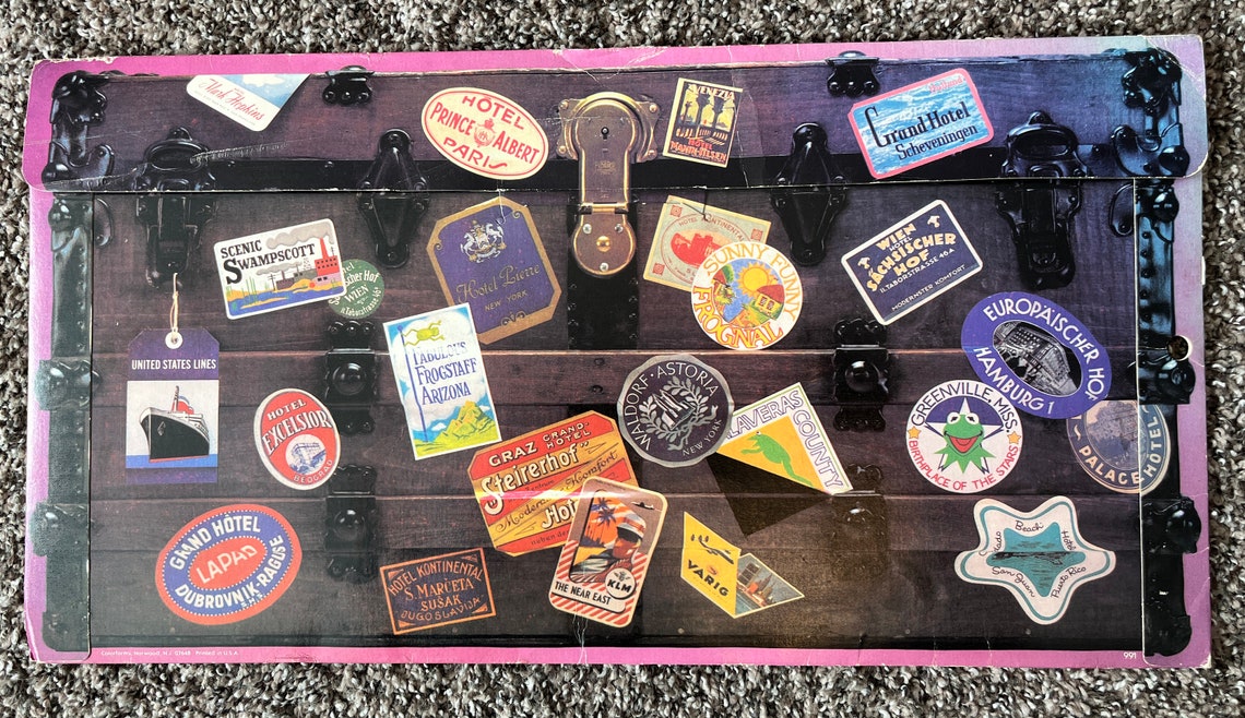 Vintage Colorforms Jim Henson's Muppets Miss Piggy Paper Stand up Doll ...