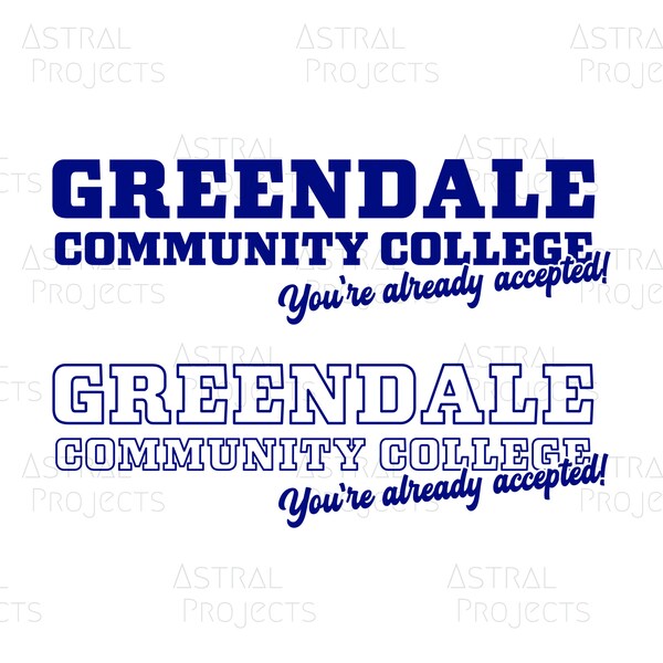 Greendale Community College - Etsy