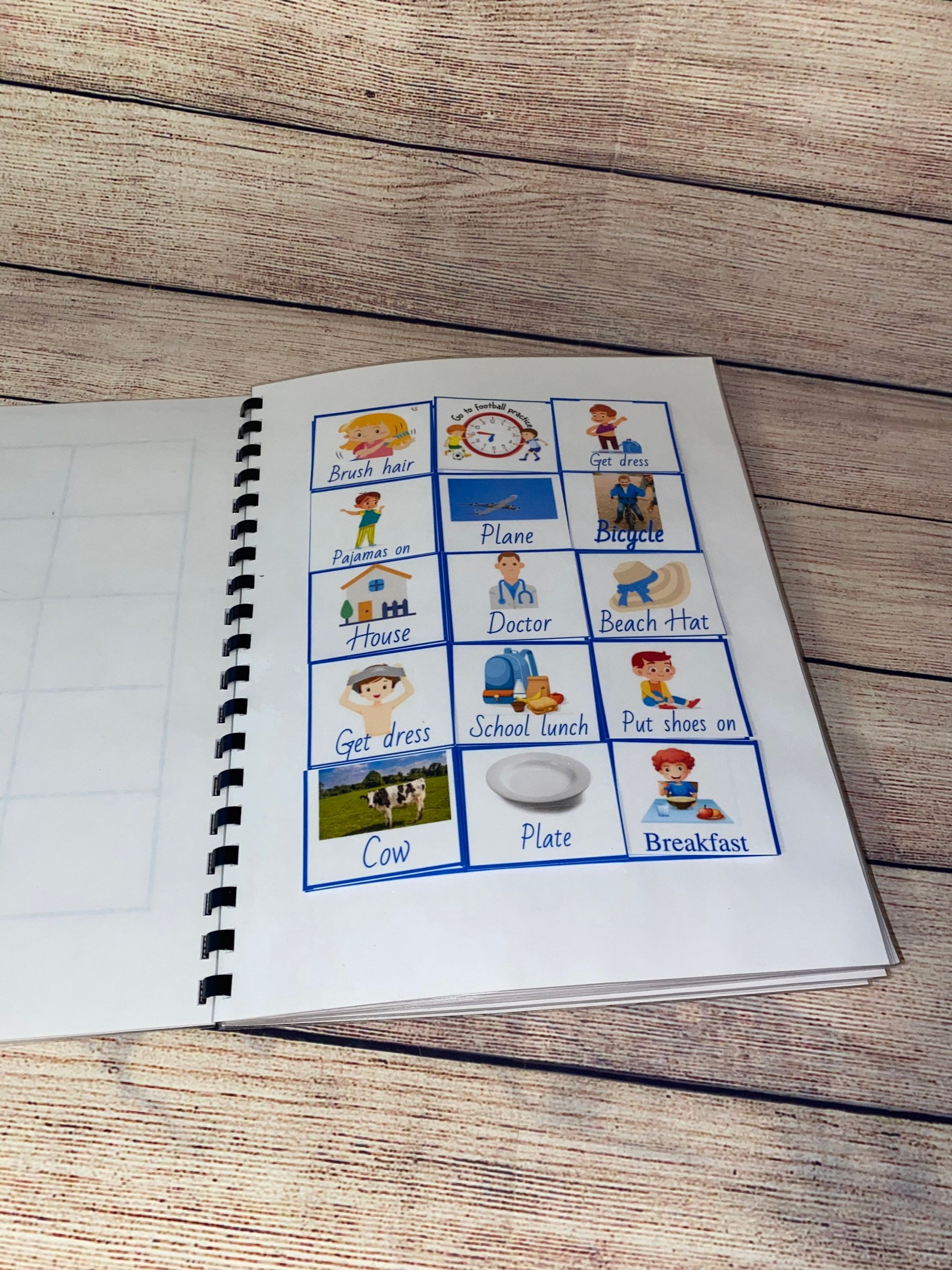 Pecs book pecs cards pecs kit pecs pack pecs bundle small | Etsy