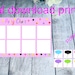 Balloon Potty Training Board, Pink Girls, Potty Chart, Potty Token ...