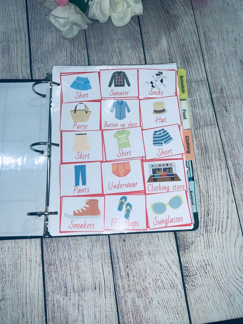 Bundle Pictures Card for Communication Speech Therapy ABA - Etsy