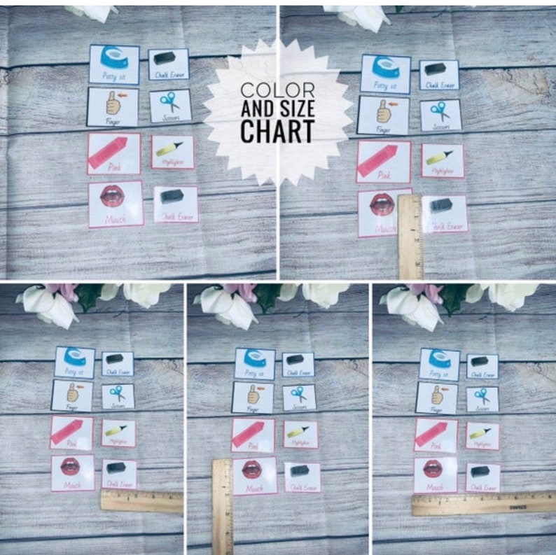 1000 Pictures Card for Communication Speech Therapy Autism - Etsy