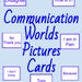 60 Adult/teen Communication Words Card, Boards, Mutism, Autism Non ...