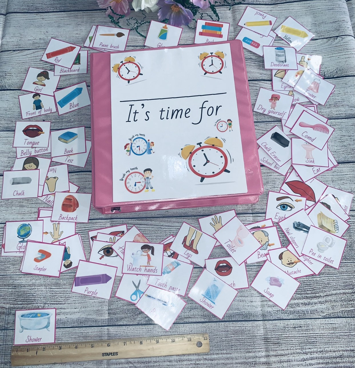 Toys token board Speech therapy Schedule Autism My Voice communication ...