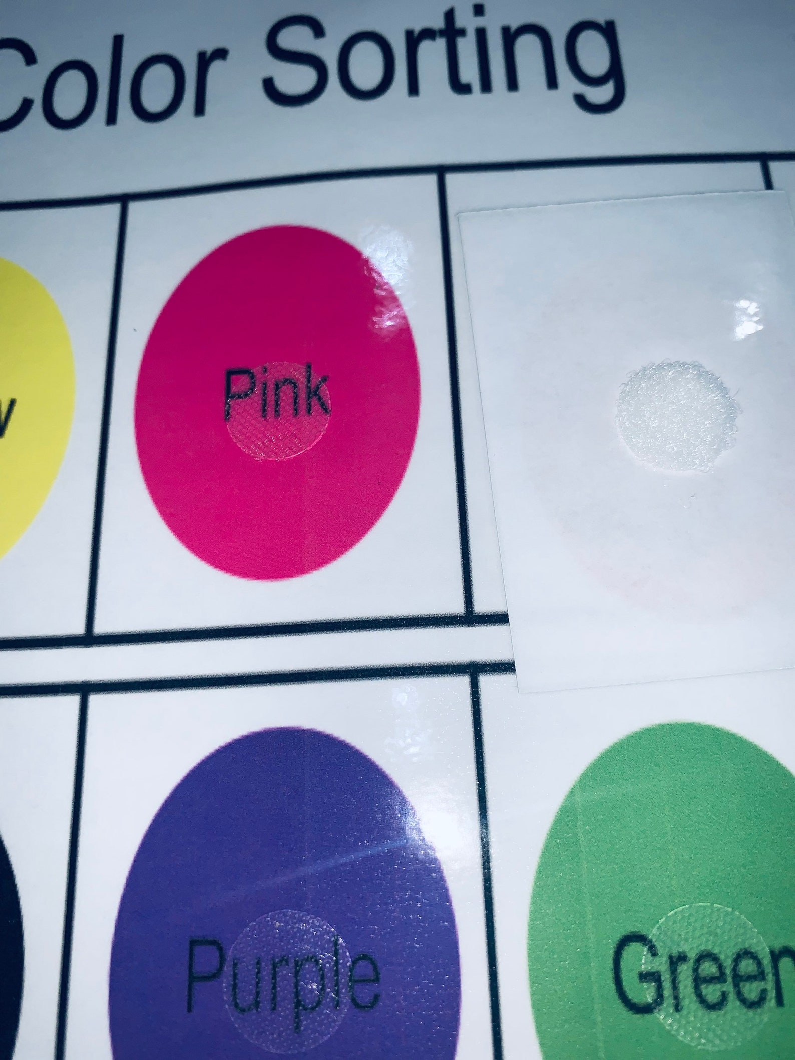 Toddler, Preschool Busy Work, Colors Sorting Matching, Montessori ...