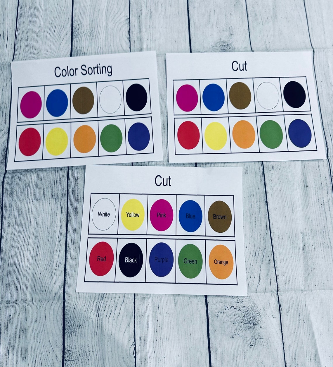 Toddler, Preschool, Busy Work, Numbers , Colors, Alphabet, Shapes ...