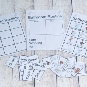 Bathroom Routine, Potty Training, Reward Chart, to Do, and More 75 ...