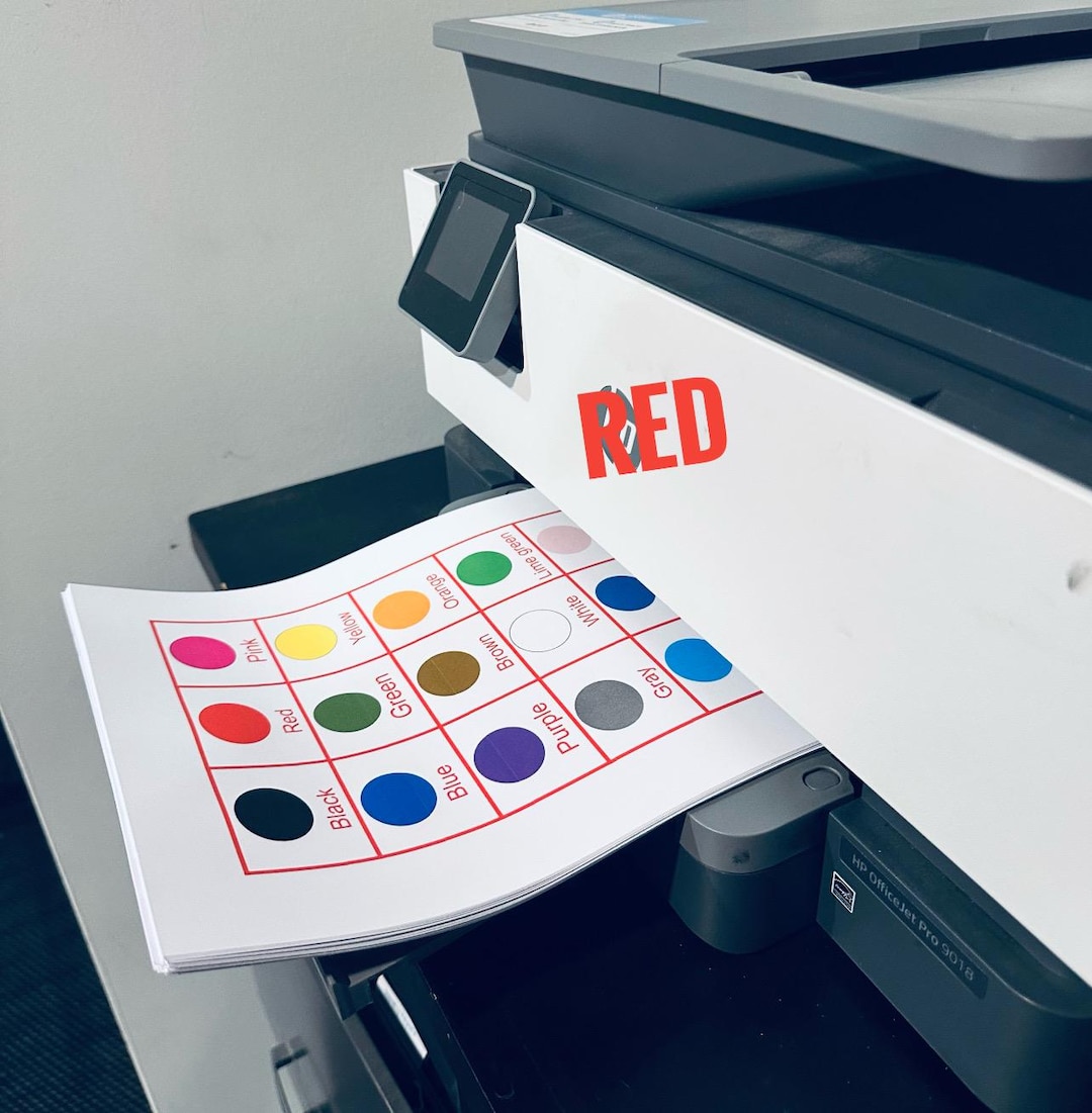 Red Printed 1,000 PEC Picture Cards | Speech Therapy Communication ...