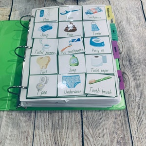 Bundle Pictures Card for Communication Speech Therapy ABA - Etsy