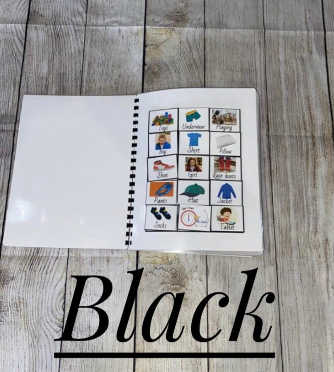 Pecs book pecs cards kit small pecs special need | Etsy