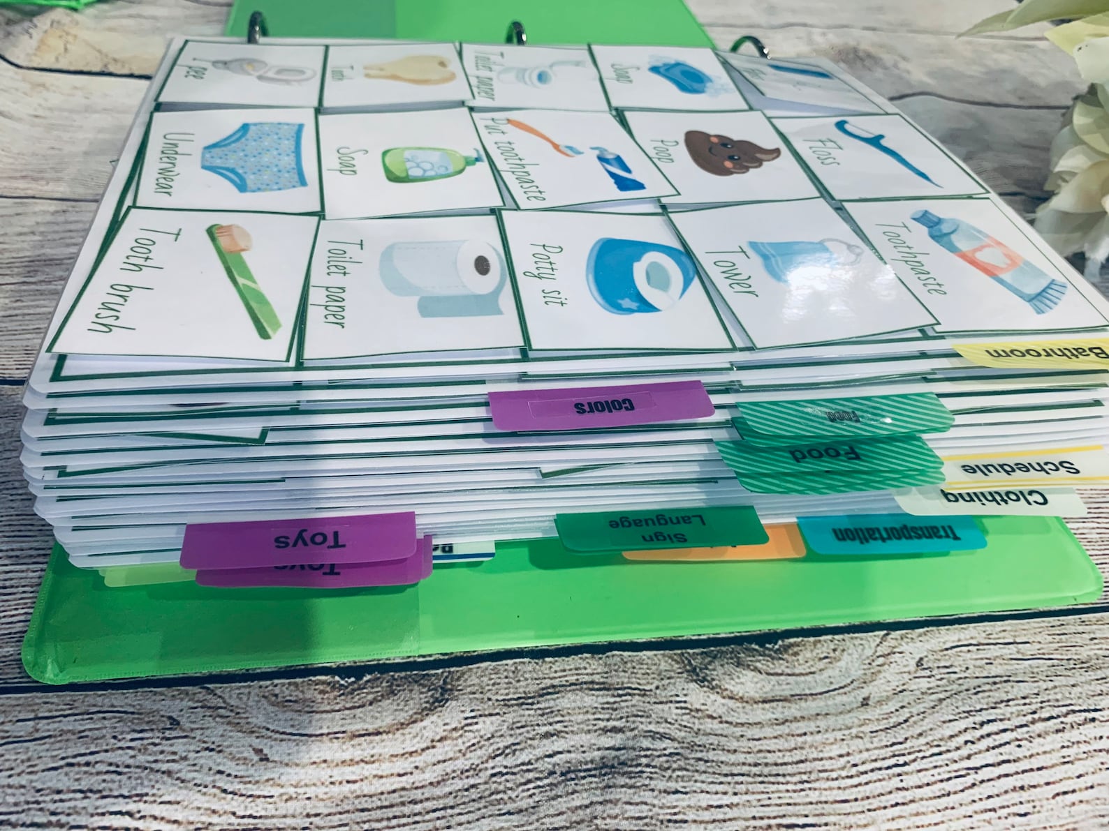 1000 Pictures Card for Communication Speech Therapy Autism - Etsy