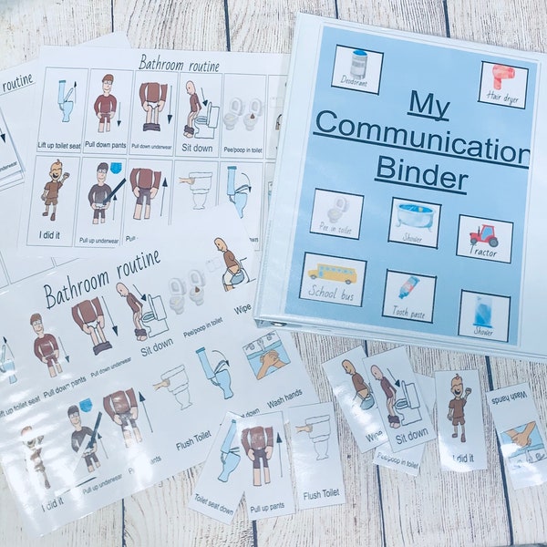 Communication Book - Etsy