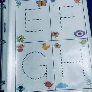 Summer Tracing Handwriting Alphabet and Number 1 to 20 Flash Cards ...