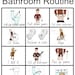 Bathroom Routine, Potty Training, Reward Chart, to Do, and More 75 ...