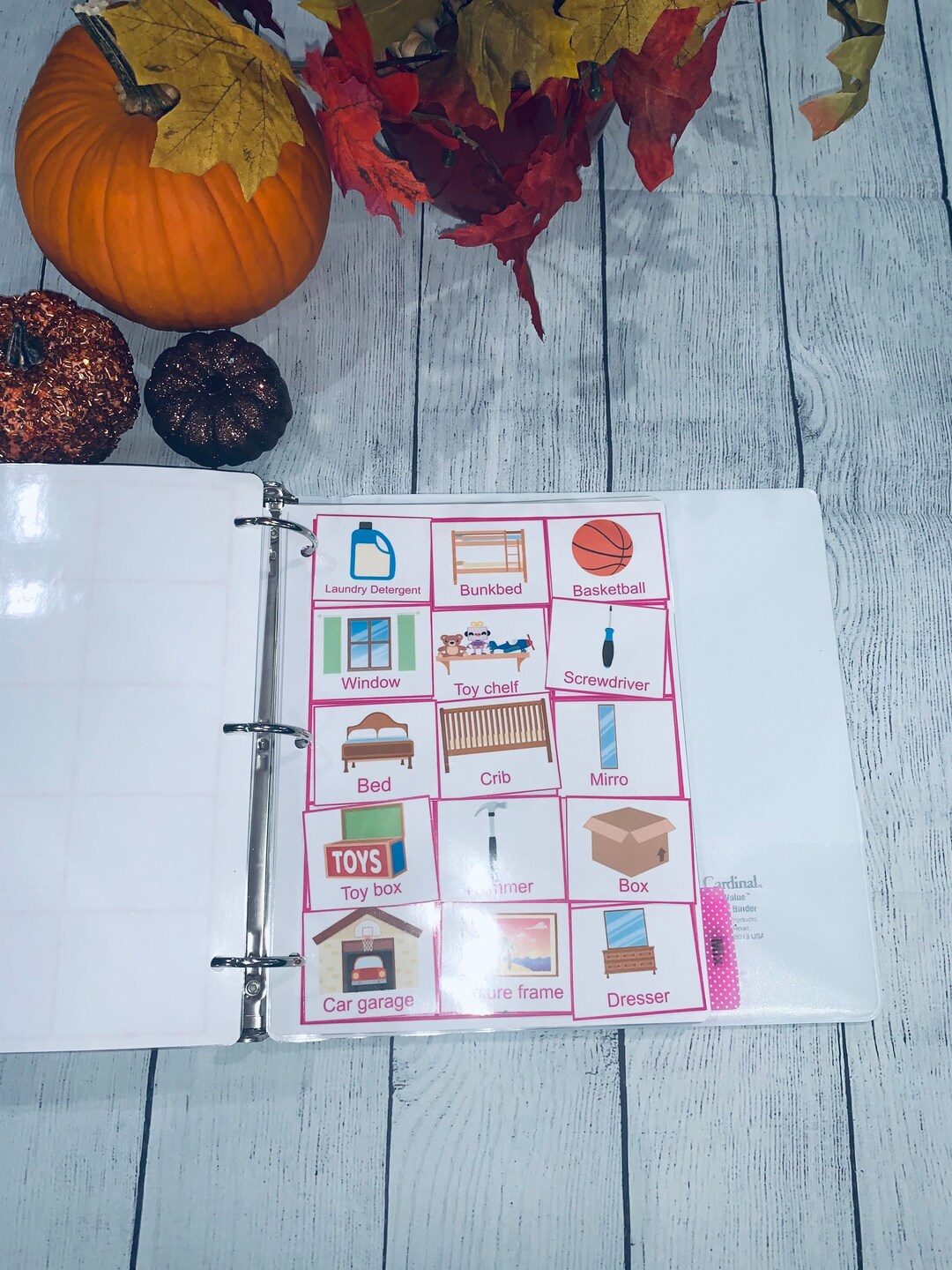 Pictures Card Bundle Speech Therapy, OT, DTT ABA Therapy, Autism Non ...