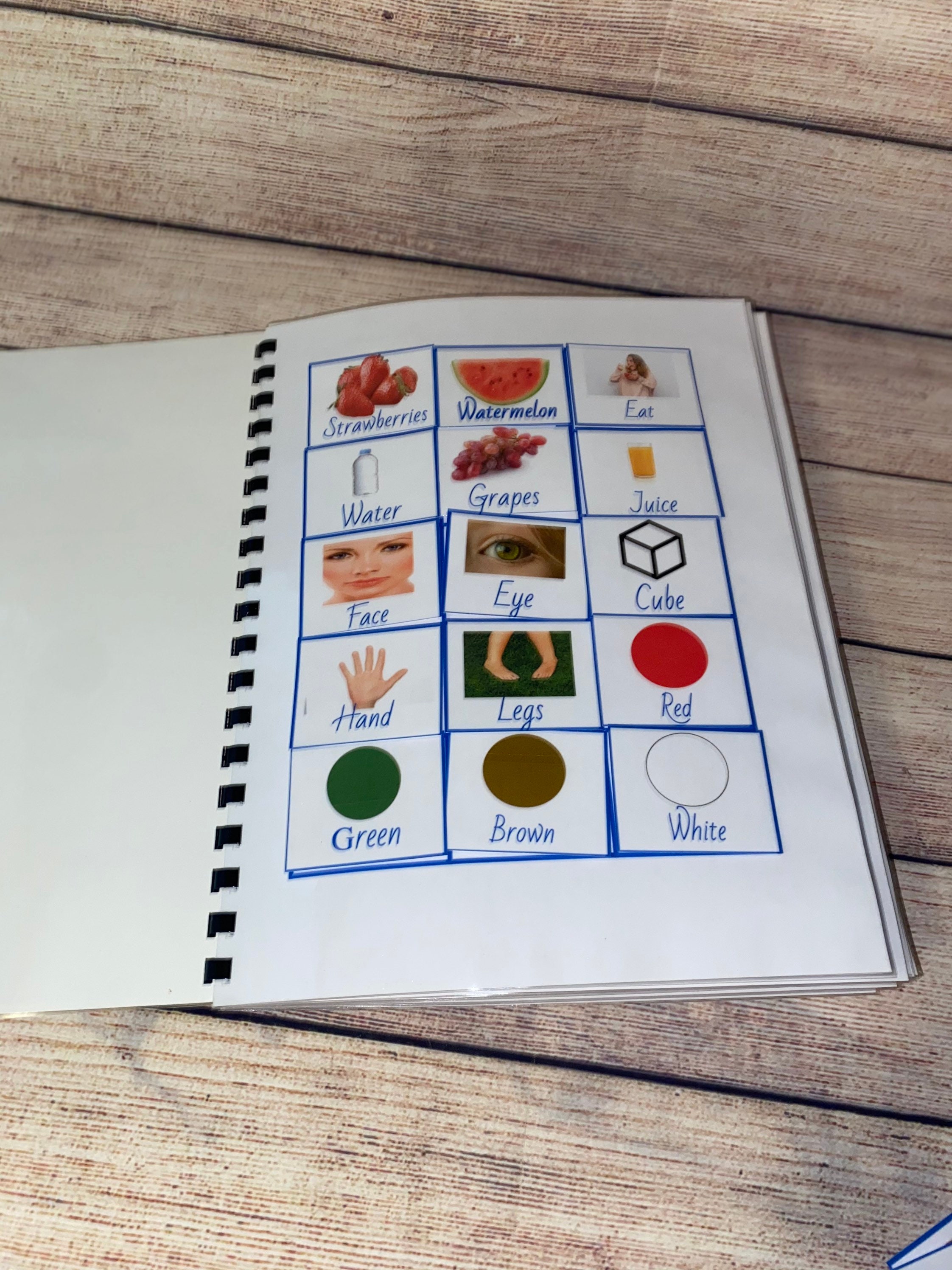 Pecs book pecs cards pecs kit pecs pack pecs bundle small | Etsy