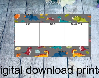 TOYS AND MANIPULATIVES First Then Board Visual Aid - Etsy