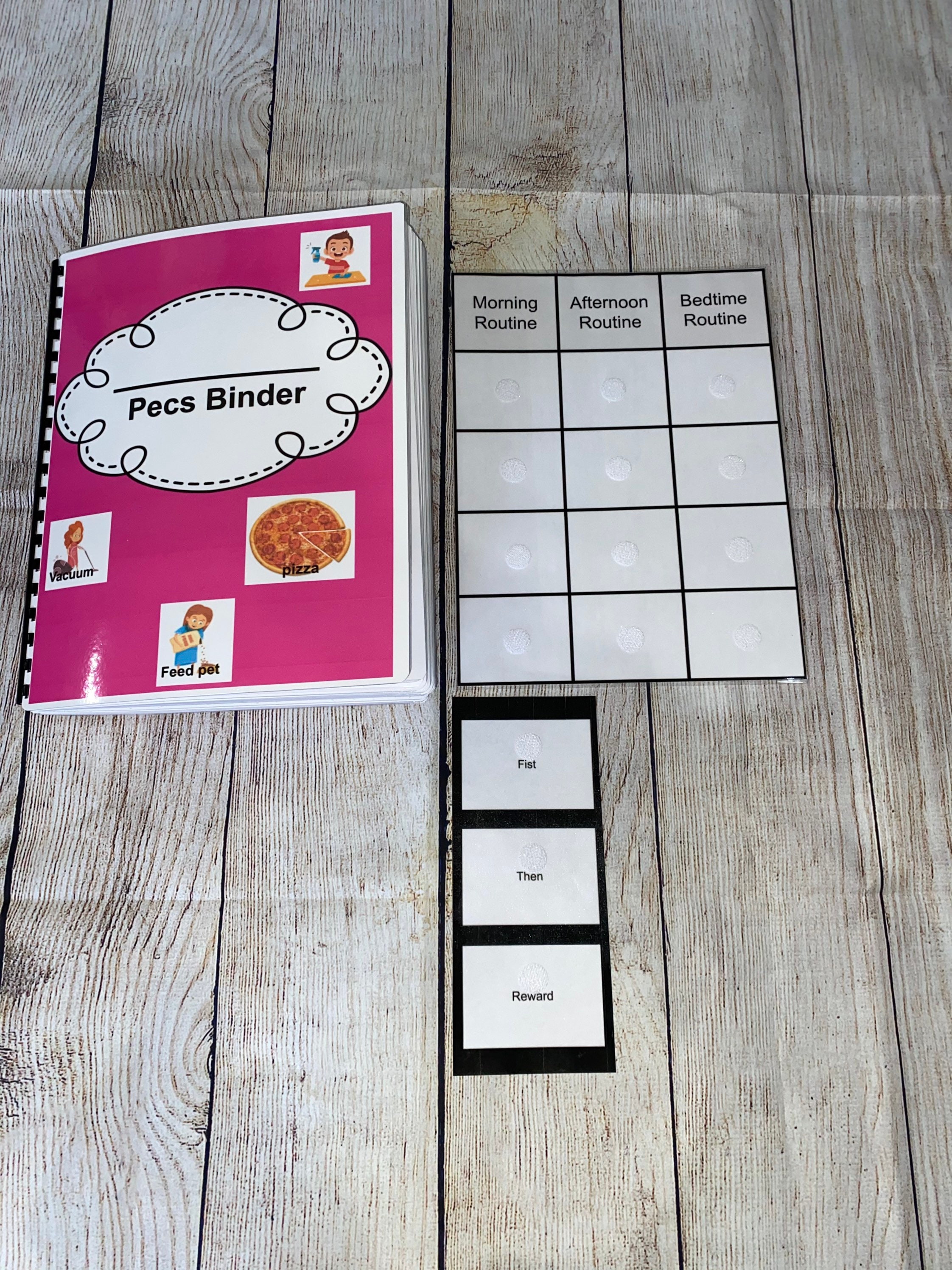 Pecs For Binder Pecs Book Small Pecs Book Pack Of 210 Pecs Etsy