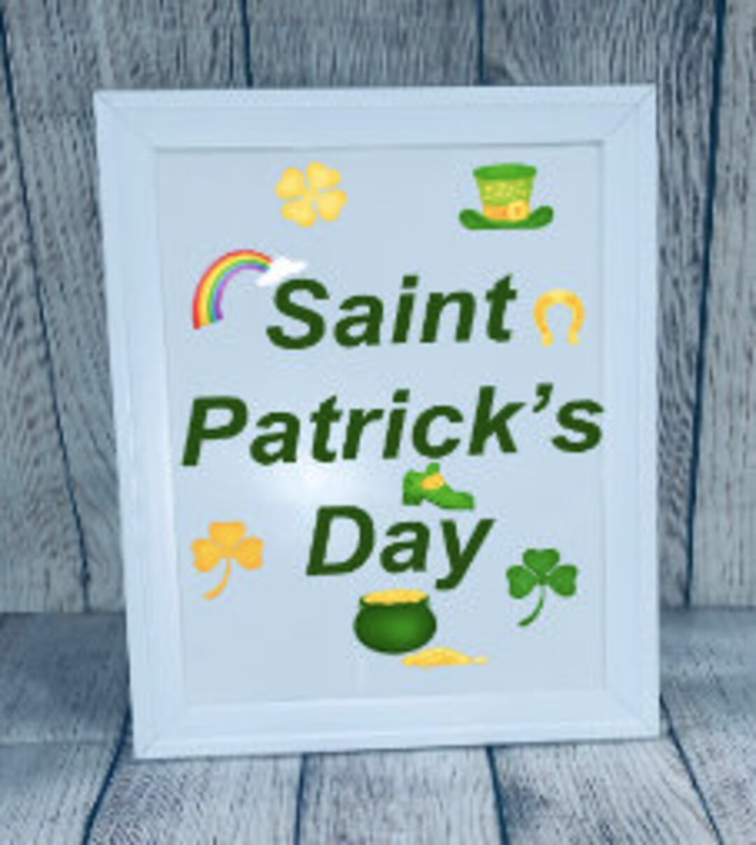 Saint Patrick's Day, Kids Room Wall Poster Decoration, Classroom Wall ...