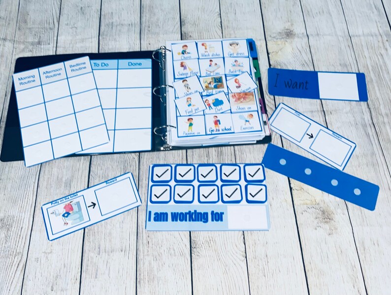 Pictures Cards for Communication Book/binder, Bundle of 210 ...