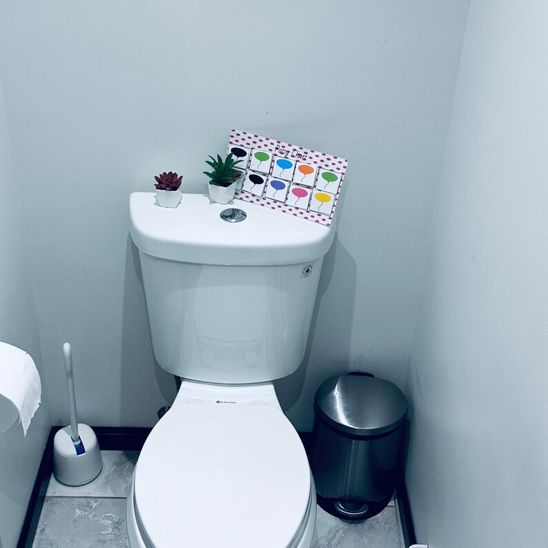 Red Dots Potty Training Board, Green, Boy / Girls, Potty Chart, Potty ...