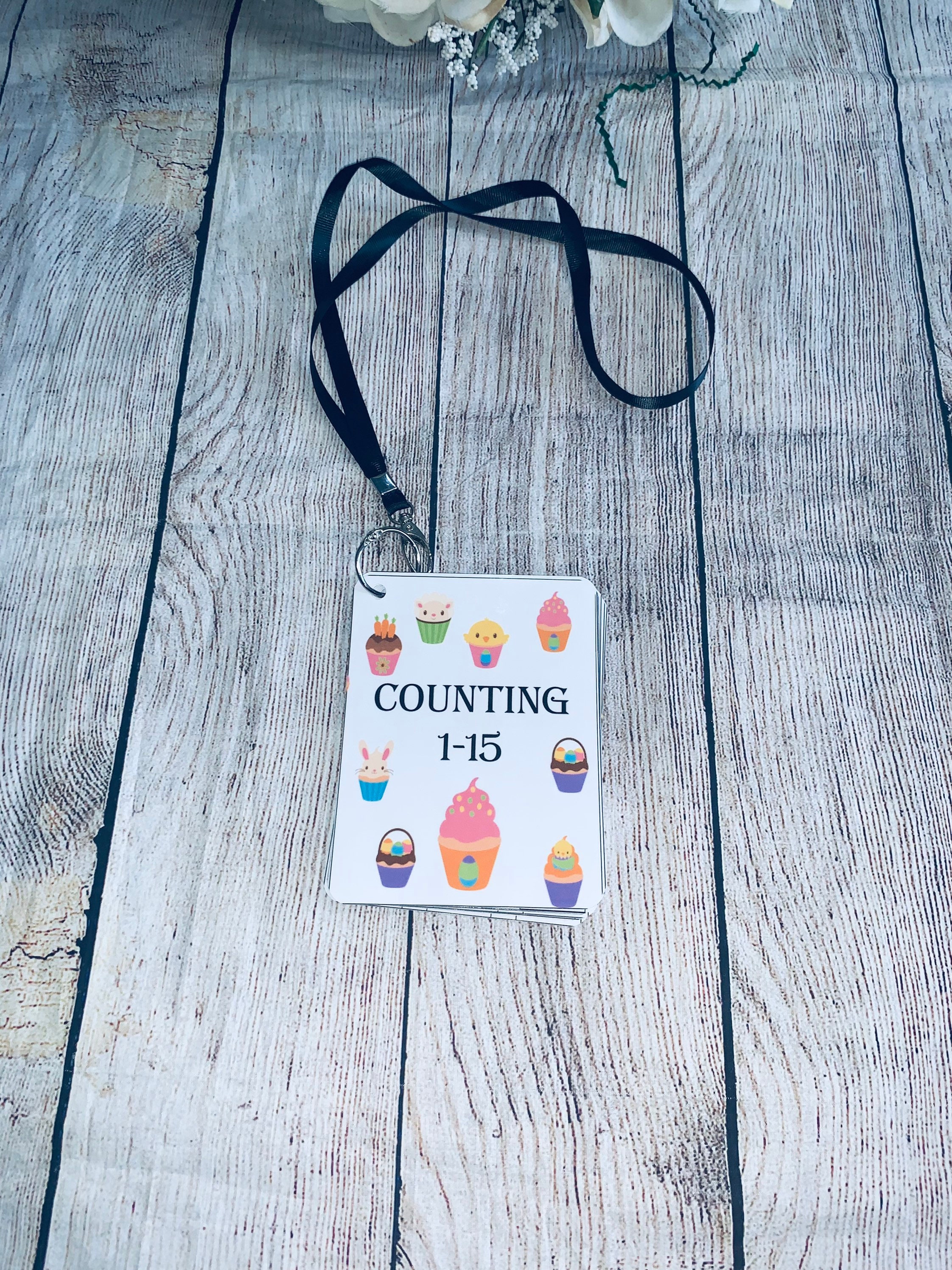 Easter Clip Flash Cards, Numbers 1 to 15 Recognition, Student ...