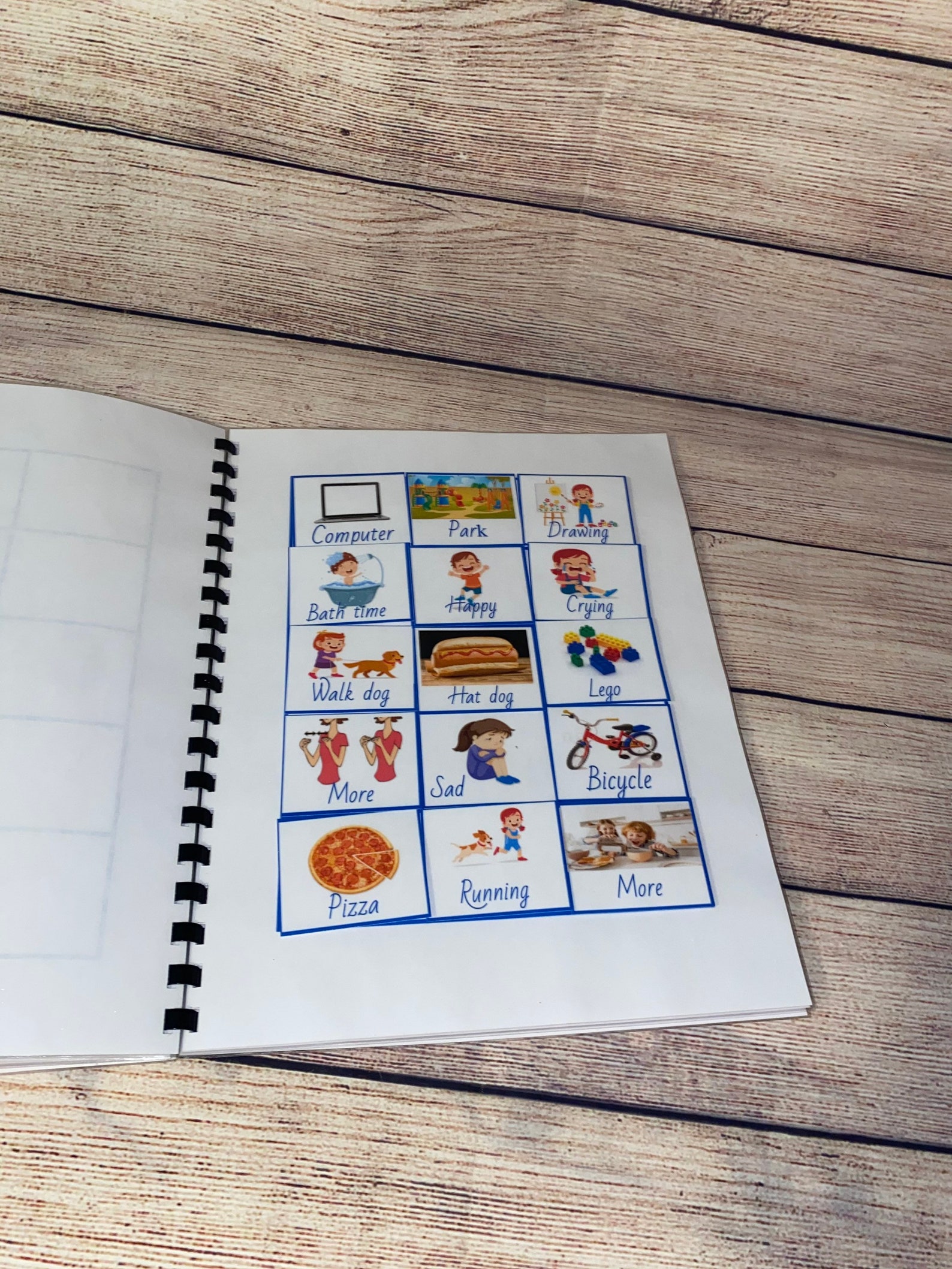 Pecs book pecs cards pecs kit pecs pack pecs bundle small | Etsy