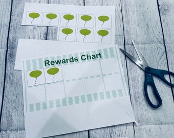 Pizza Reward Chart, Token Board, Special Education, Speech Therapy ...