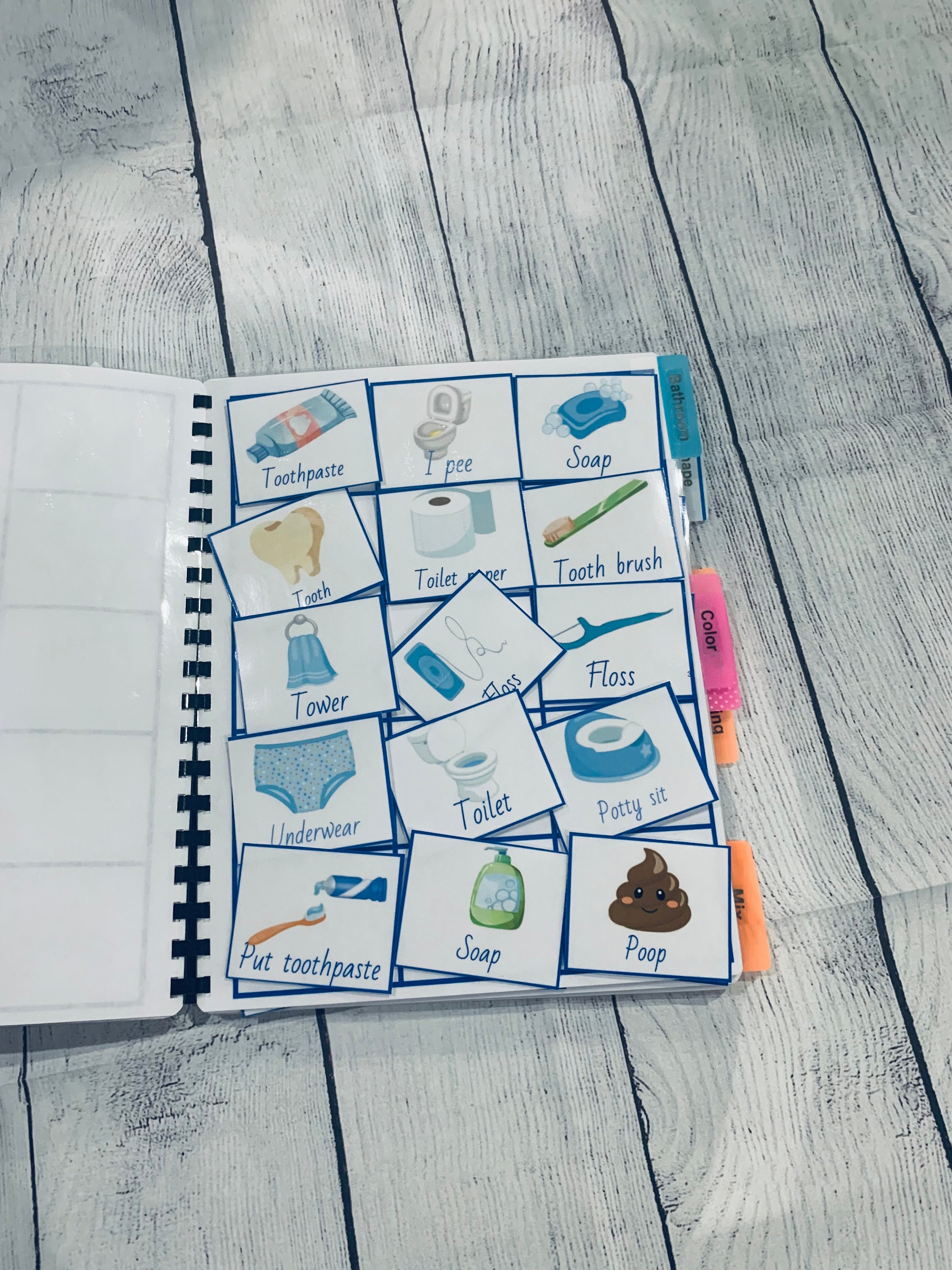 Bundle Speech Therapy Sentences Builder Pictures Card Binder - Etsy