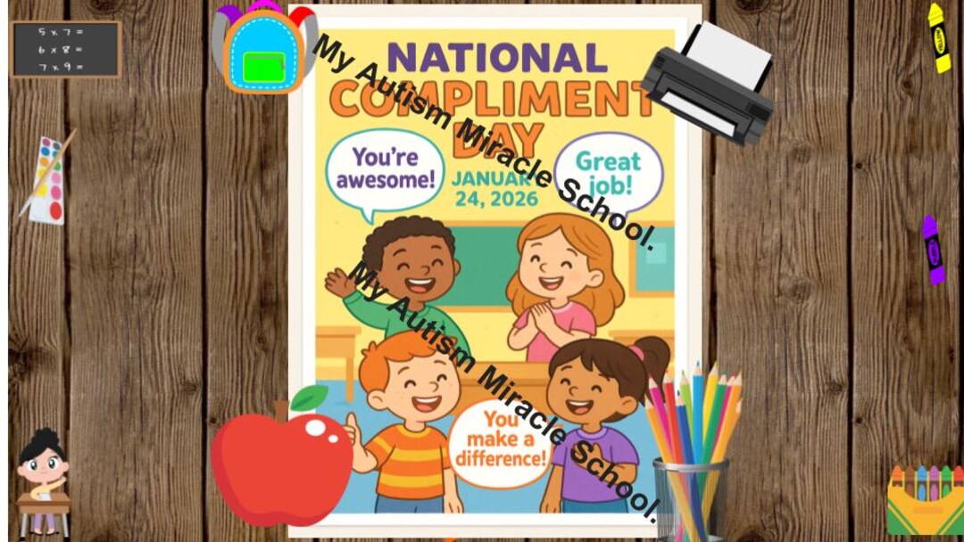 National Compliment Day 2026 Poster | Kindness Classroom Display ...