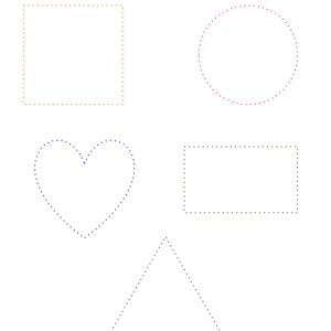 Tracing and Handwriting Pre-writing Practice Page Color and Number ...