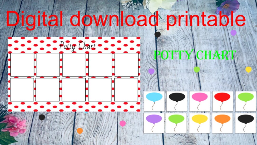 Red Dots Potty Training Board Green Boy / Girls Potty - Etsy