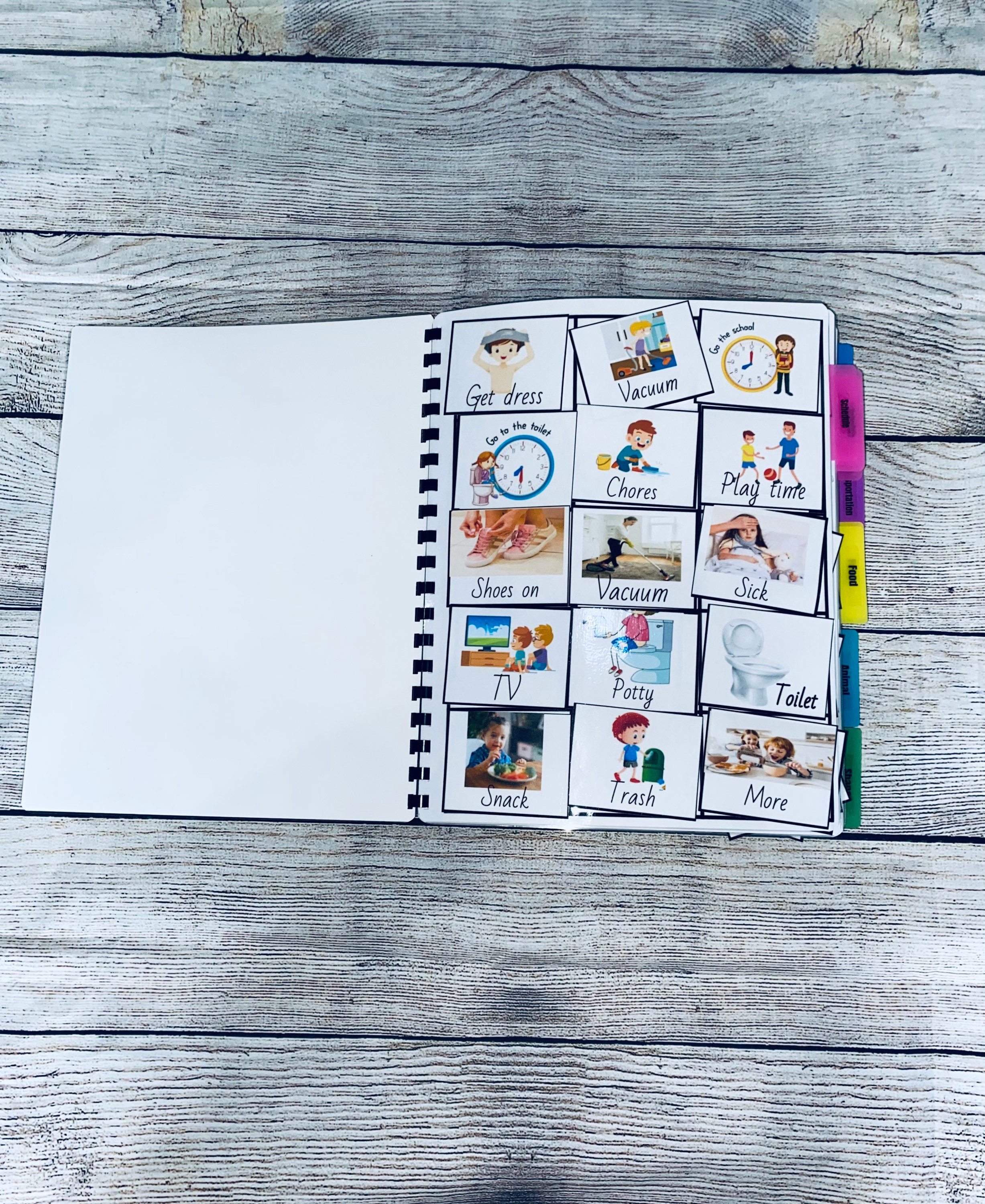 Pictures for communication book pack of 210 pictures | Etsy