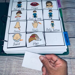 400 Pictures Card for Communication Pictures Cards, Speech Therapy ...