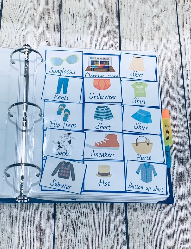 Bundle Pictures Card for Communication Speech Therapy ABA - Etsy