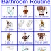 Jacob Blue Bathroom Routine, Schedule Potty Training, Reward Chart ...