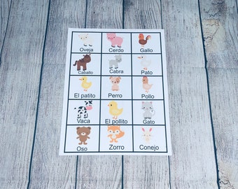 Spanish Communication Cards - Etsy