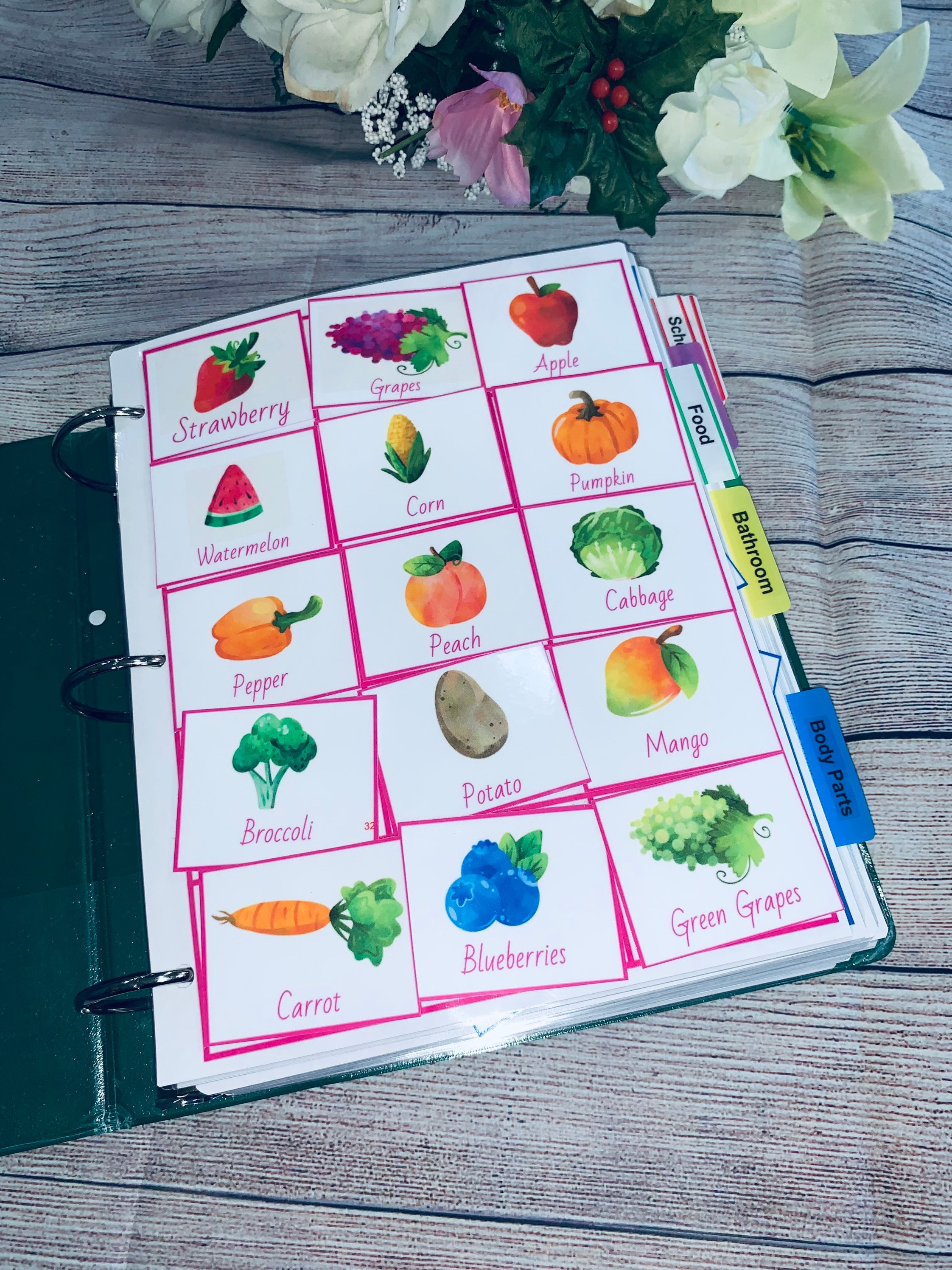 Food Therapy Bundle 100 Food Charts Choices Board Book - Etsy