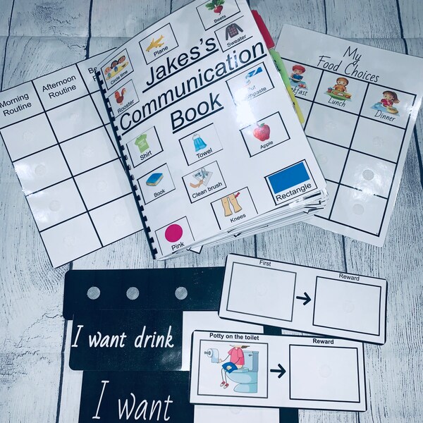 Teen Autism Communication Cards - Etsy