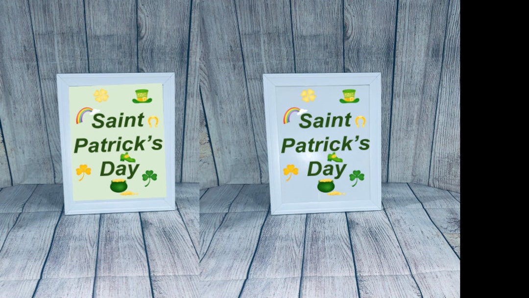 Saint Patrick's Day Wall Poster Decoration, Classroom Wall Art ...
