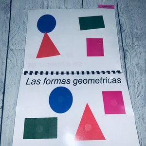 Back to School Teacher Gift, Activity Spanish, Busy Book Interactive ...