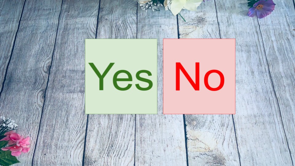Yes and No Cards Large, Digital Download ,preschool ,homeschool ...