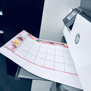 Kids Potty Training Board, Boy/girls, Potty Chart, Potty Token, Potty ...